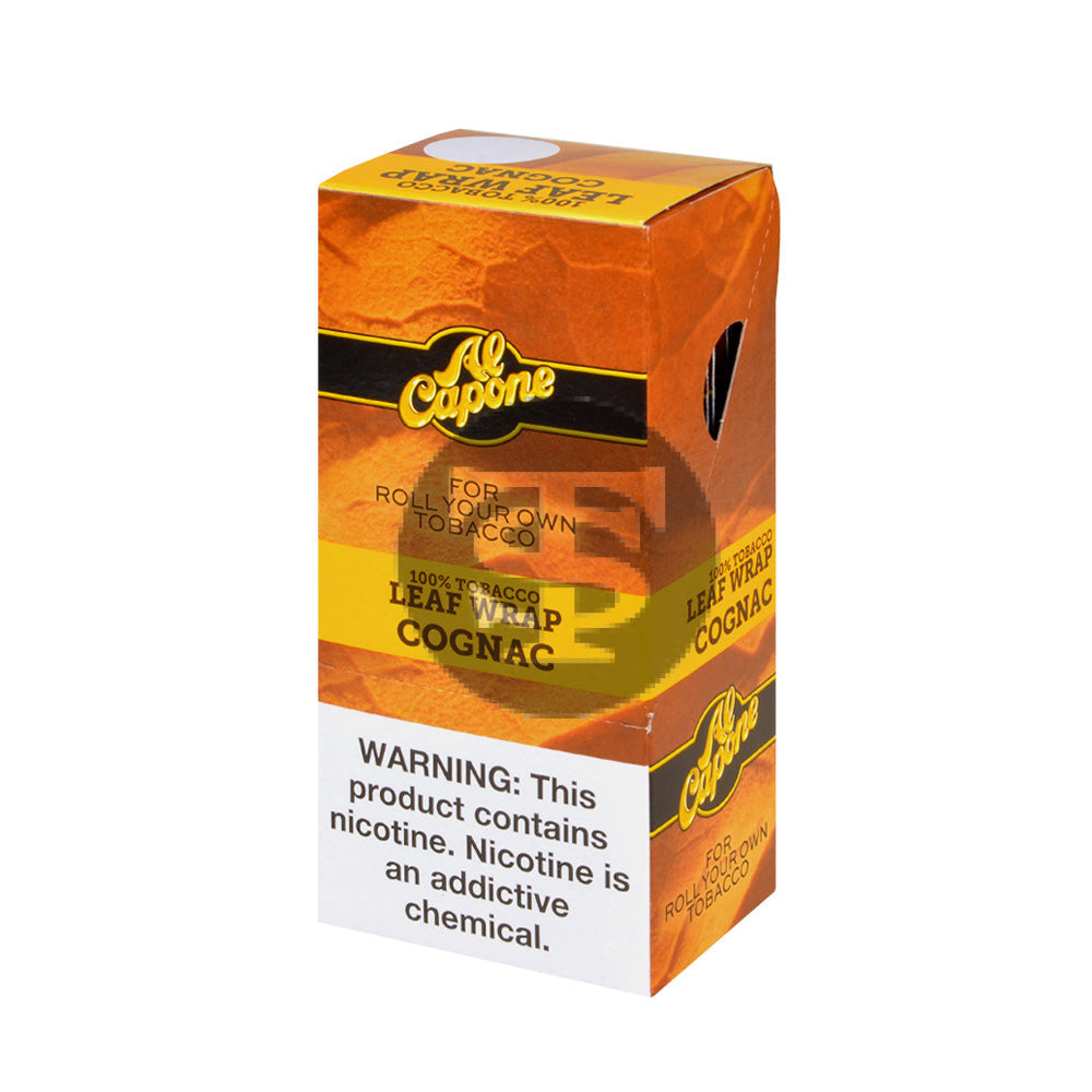Al Capone Tobacco Leaf Wrap Pack of 18ct Cognac – Tobacco Stock