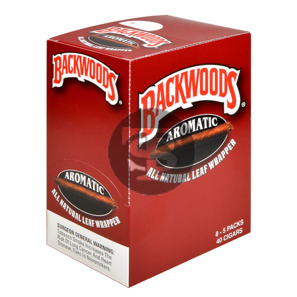Backwoods Aromatic Natural Cigars | 8 Packs of 5 – Tobacco Stock