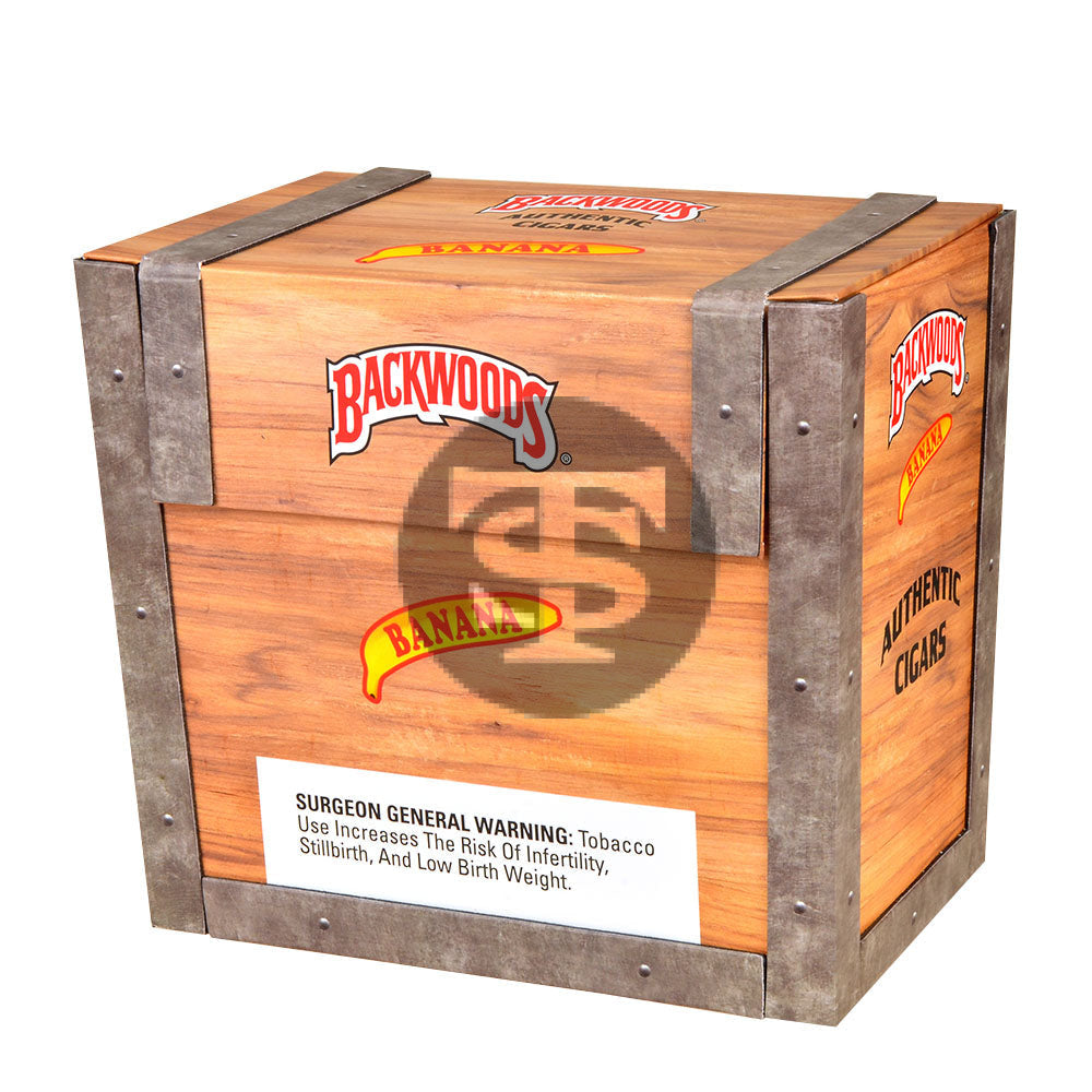 Banana Backwoods Cigars | 40 count box – Tobacco Stock
