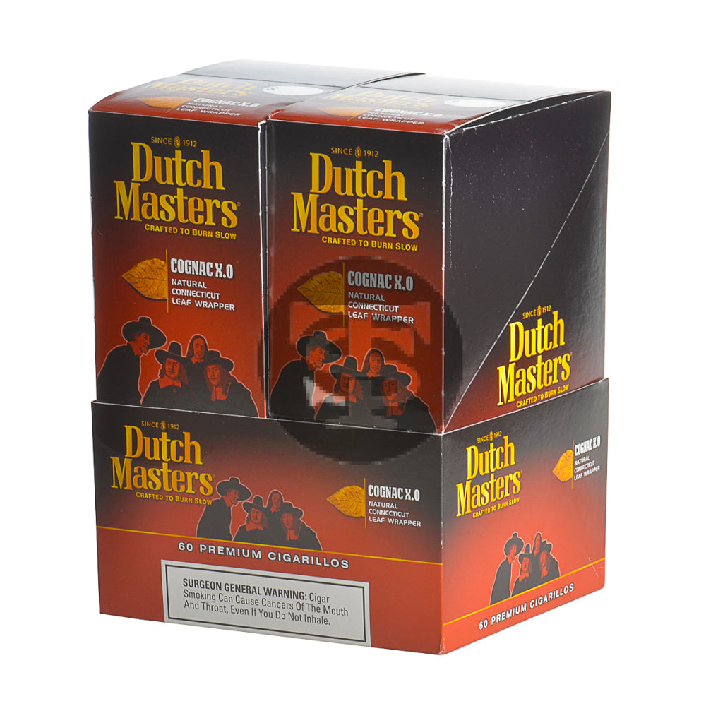 Dutch Masters Cigar Cognac XO | 20 Pouches of 3 | Buy Dutch Masters ...