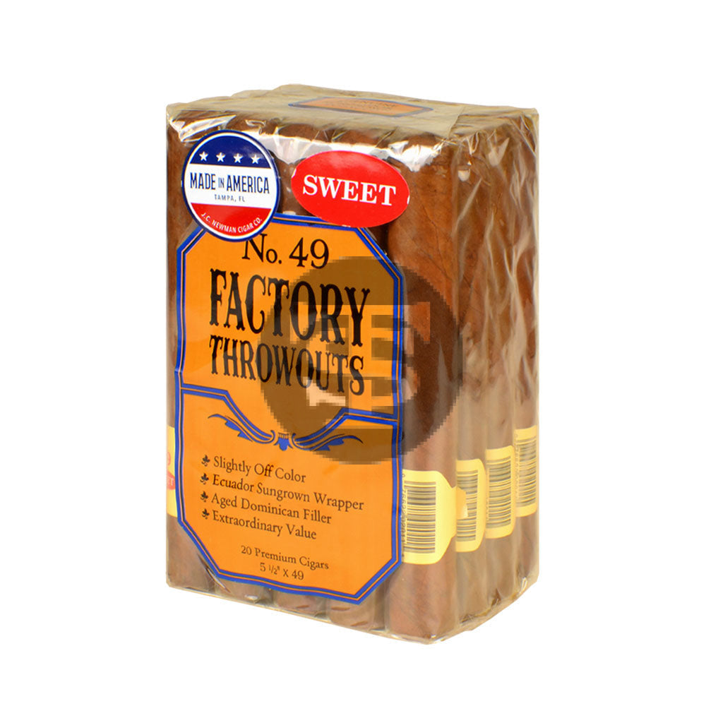 Factory Throwouts No. 49 Sweet Cigars Bundle of 20 – Tobacco Stock