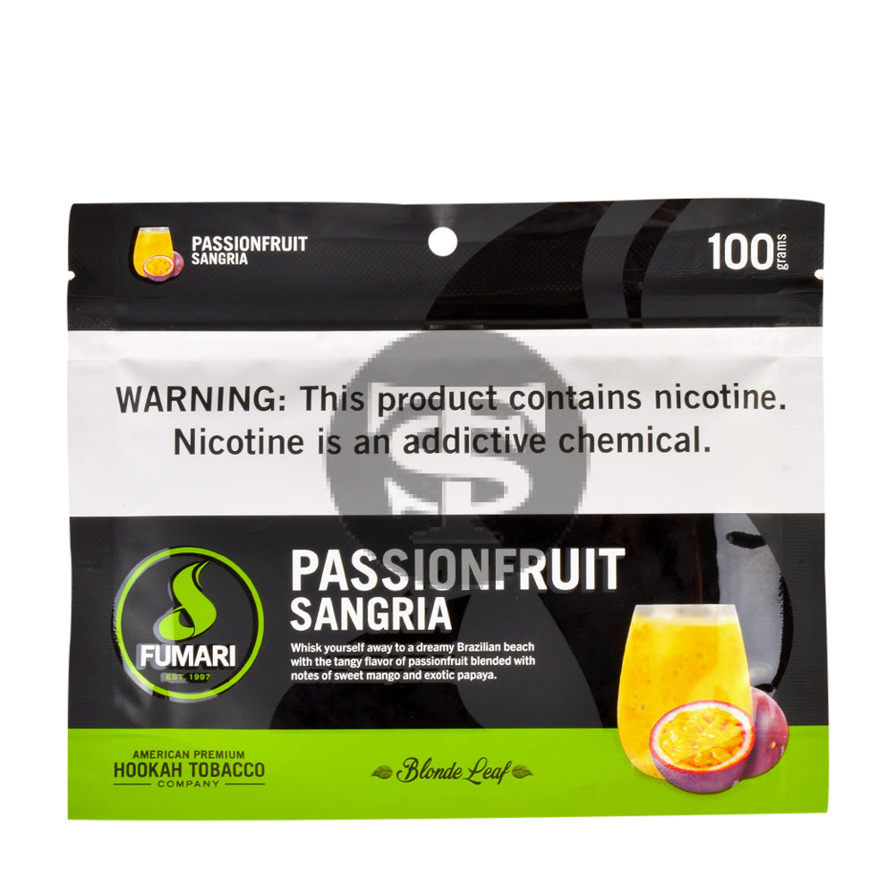 Fumari Hookah Tobacco Passion Fruit Sangria 100g – Tobacco Stock