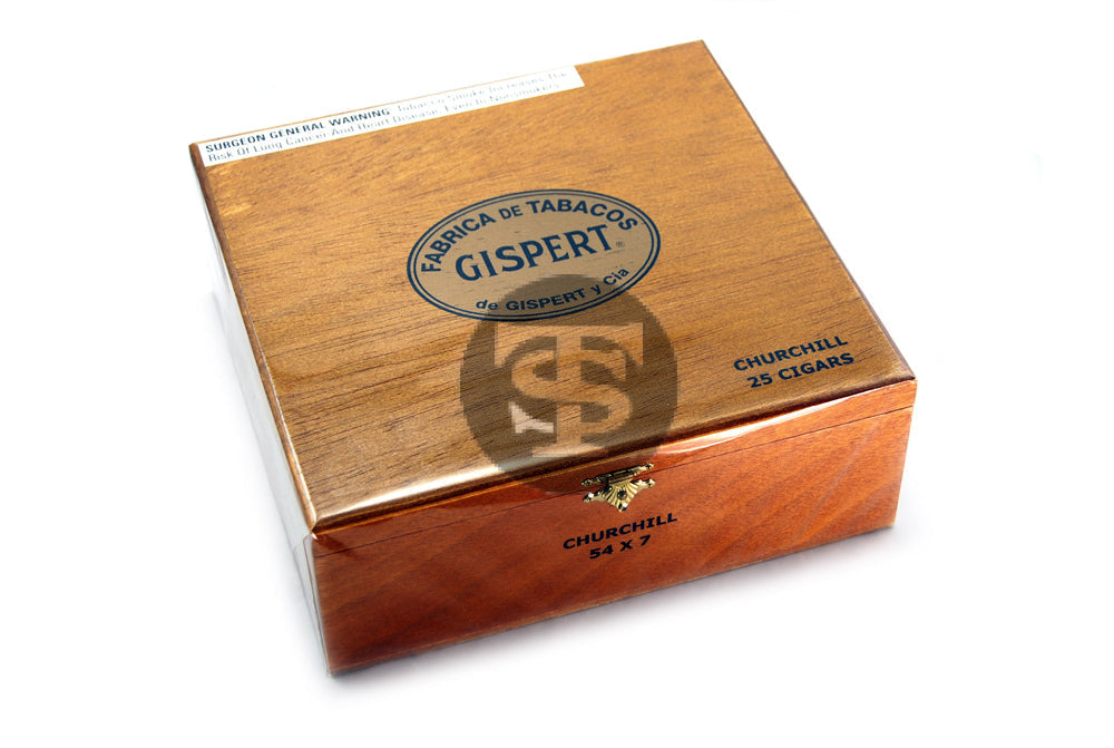 Gispert Churchill Cigars Box of 25 – Tobacco Stock