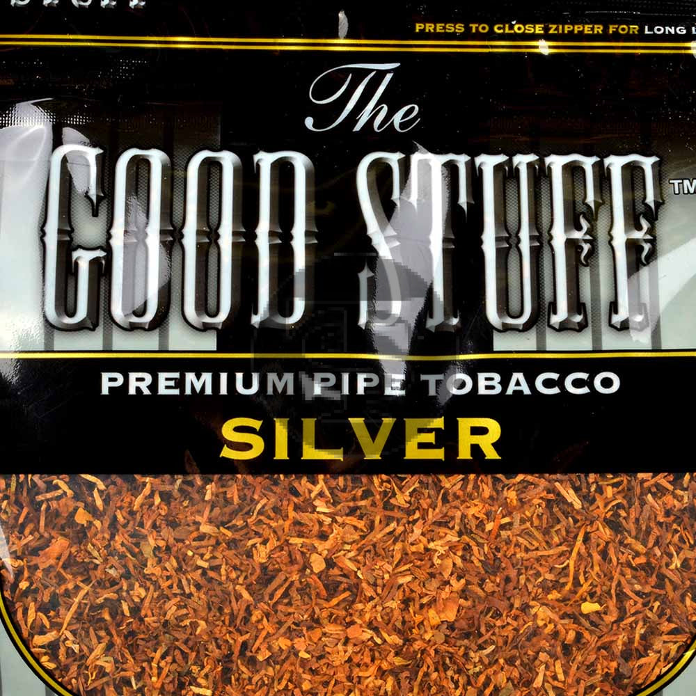 Good Stuff Silver Pipe Tobacco 6 oz. Bag – Tobacco Stock