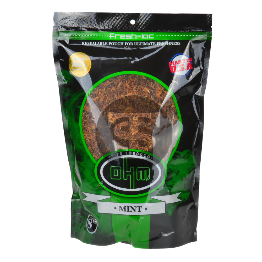 OHM Menthol Pipe Tobacco 8 oz. Bag – Tobacco Stock