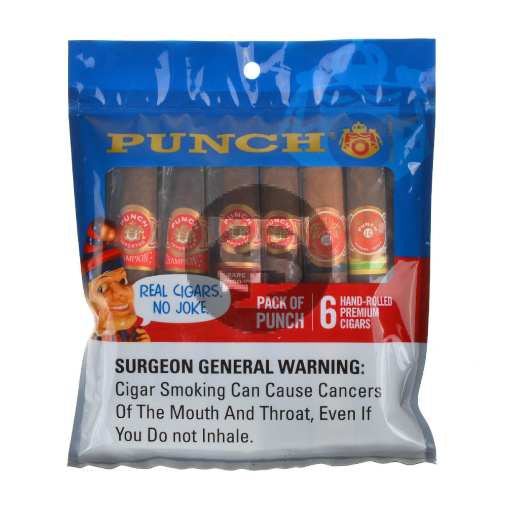 Punch Sampler Cigars Pack of 6 – Tobacco Stock