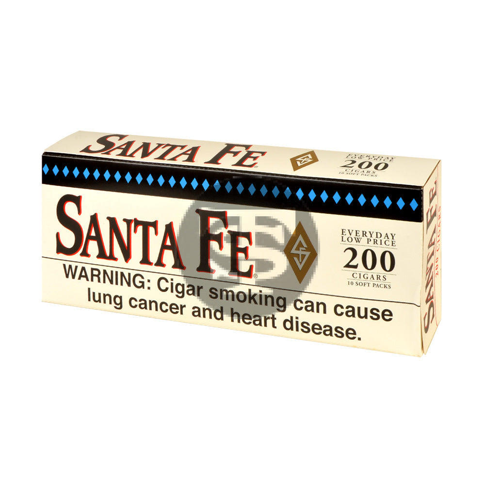 Santa Fe White Filtered Cigars 10 Packs of 20 – Tobacco Stock