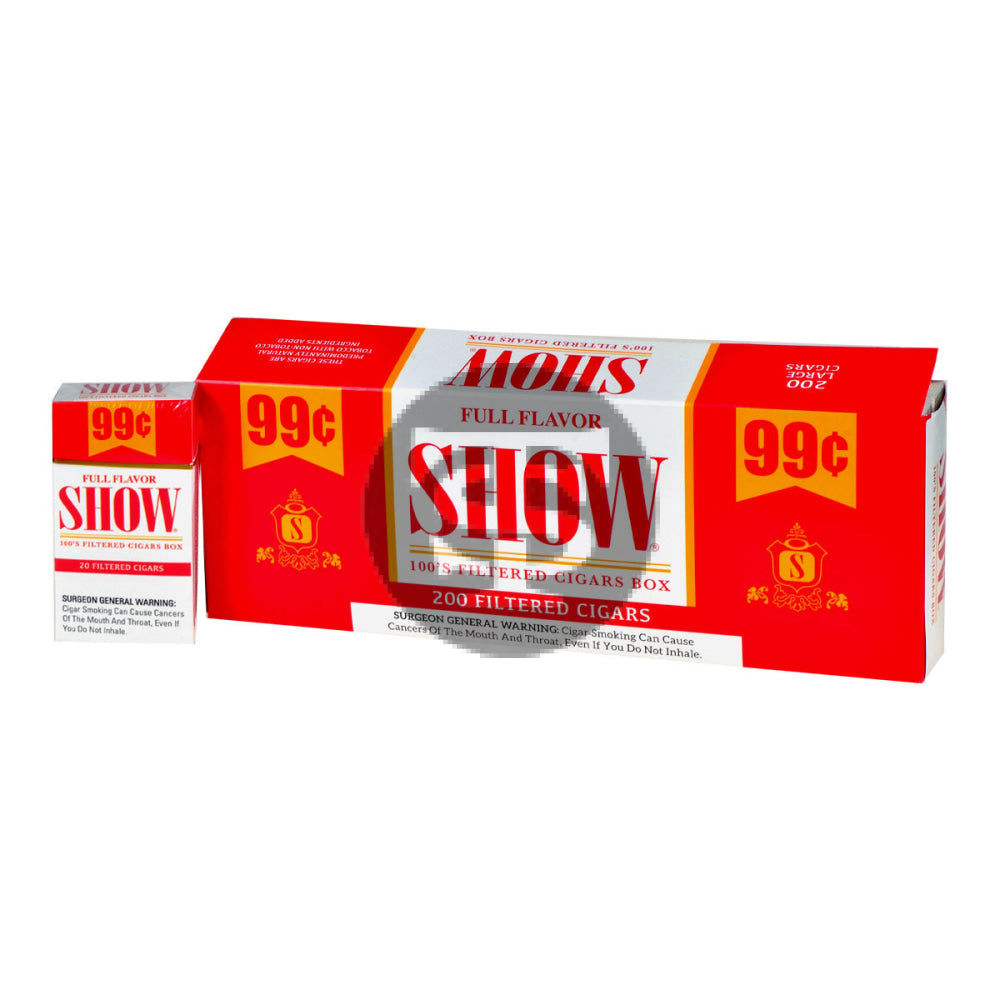 Show Full Flavor 99c Filtered Cigars 10 Packs of 20 – Tobacco Stock