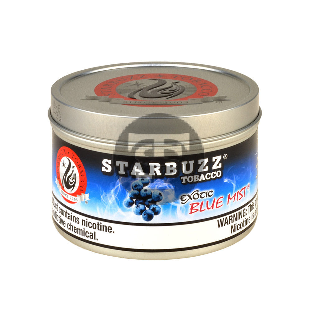 StarBuzz Exotic Blue Mist Hookah Shisha 250g – Tobacco Stock