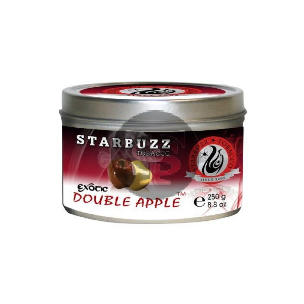 StarBuzz Exotic Double Apple Hookah Shisha 100g – Tobacco Stock