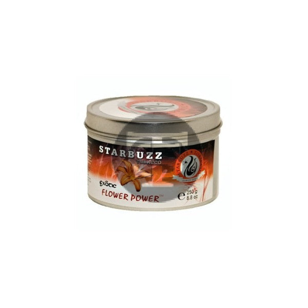 StarBuzz Exotic Flower Power Hookah Shisha 100g – Tobacco Stock