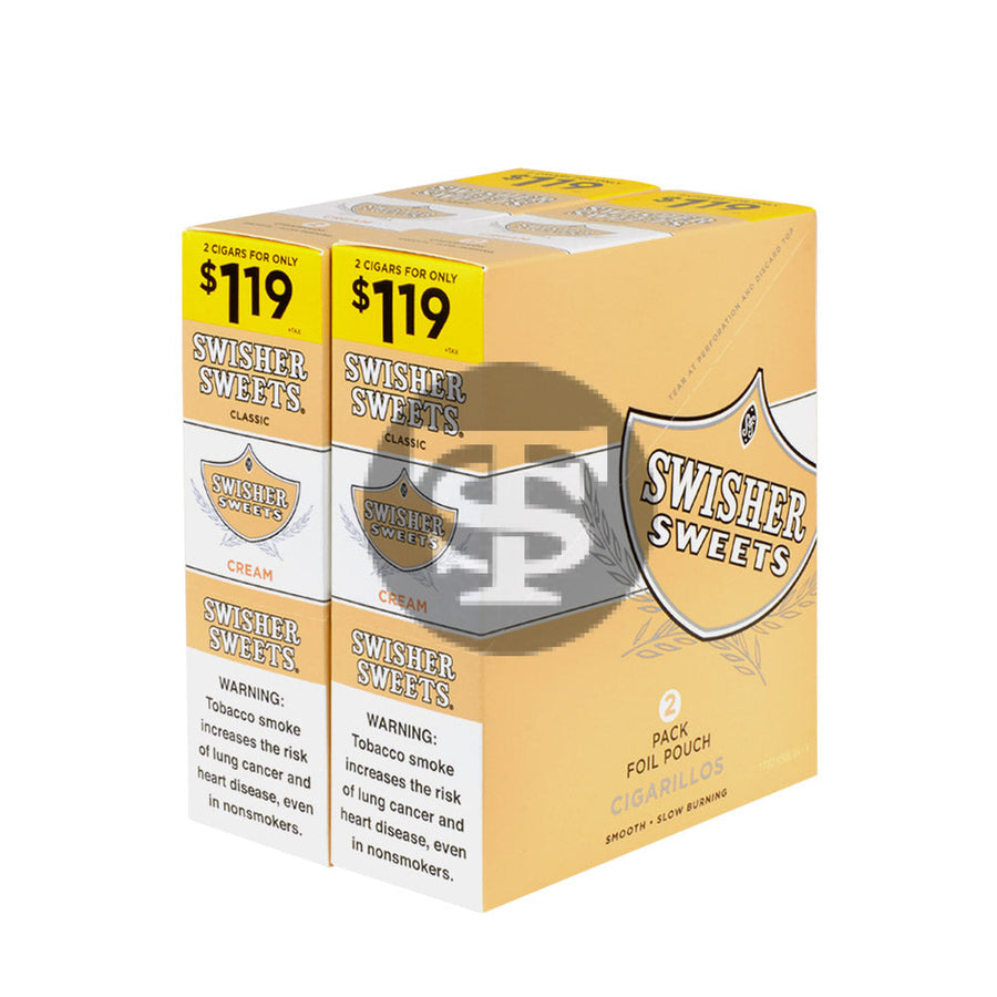 Swisher Sweets Cream Cigarillos | 2 for 1.19 | TobaccoStock.com ...