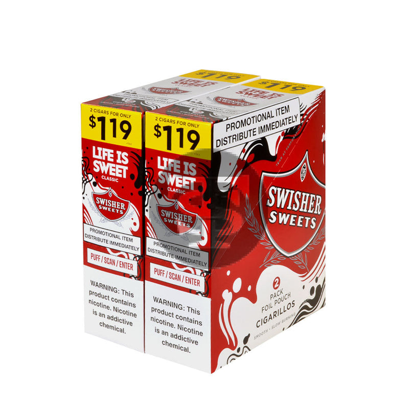 Buy affordable Swisher Sweets in many brands – Tobacco Stock