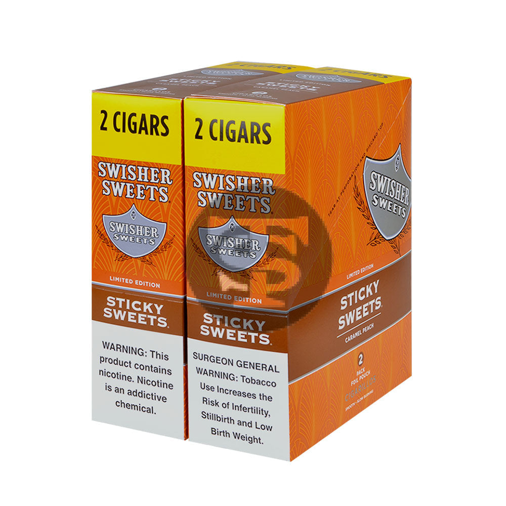 Swisher Sweets Sticky Sweets Cigarillos| 30 Packs of 2 | TobaccoStock ...