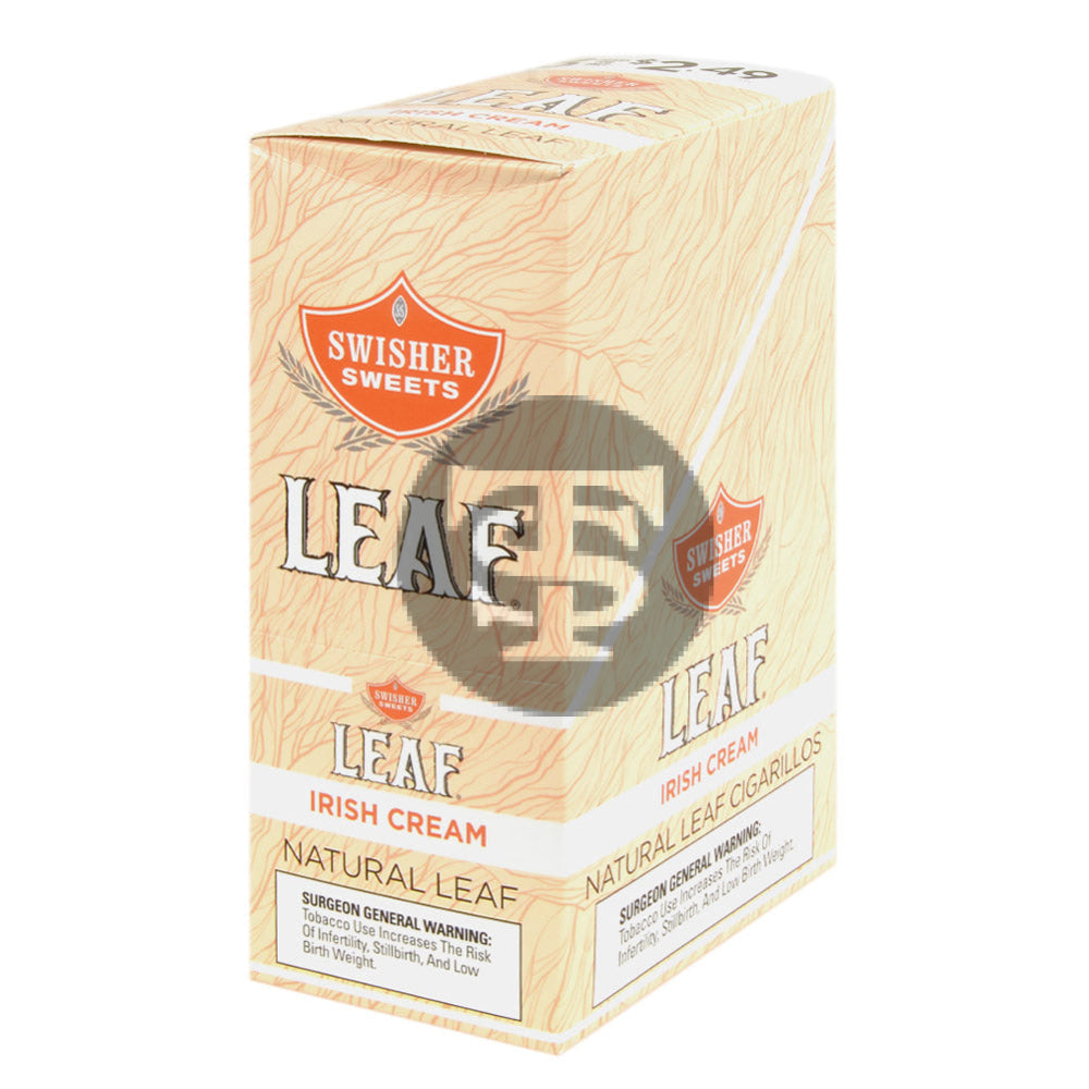 Swisher Sweets Leaf Irish Cream Cigarillo | 3 for $2.49 Pack of 30 ...
