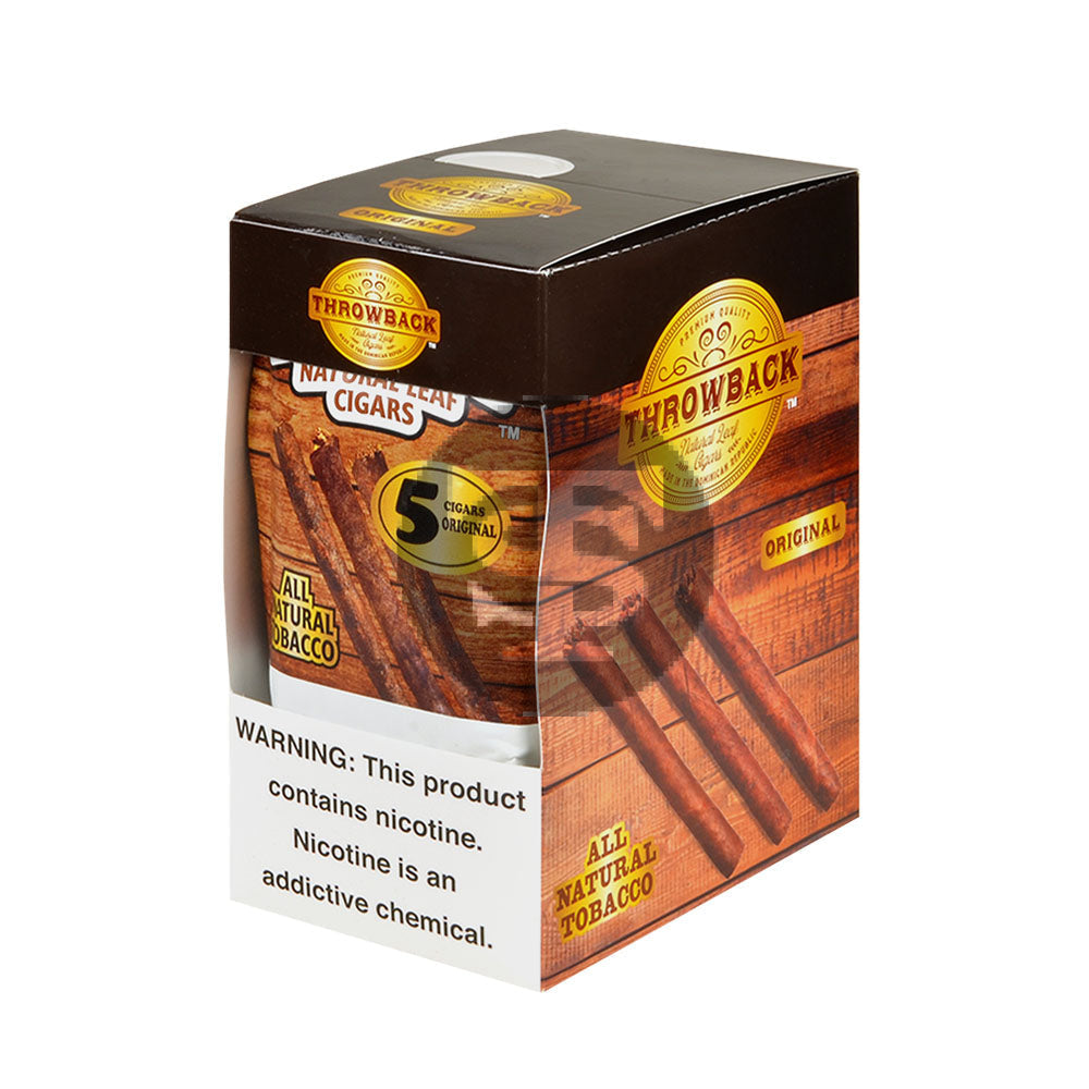 Throwback Original Cigars | 8 packs of 5 – Tobacco Stock