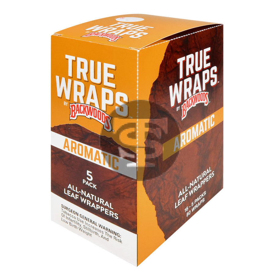 True Wraps Aromatic 16-Pack | Smooth, Fresh Leaf Wraps – Tobacco Stock